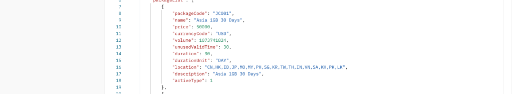 Making an eSIM purchase with the API - eSIM Access