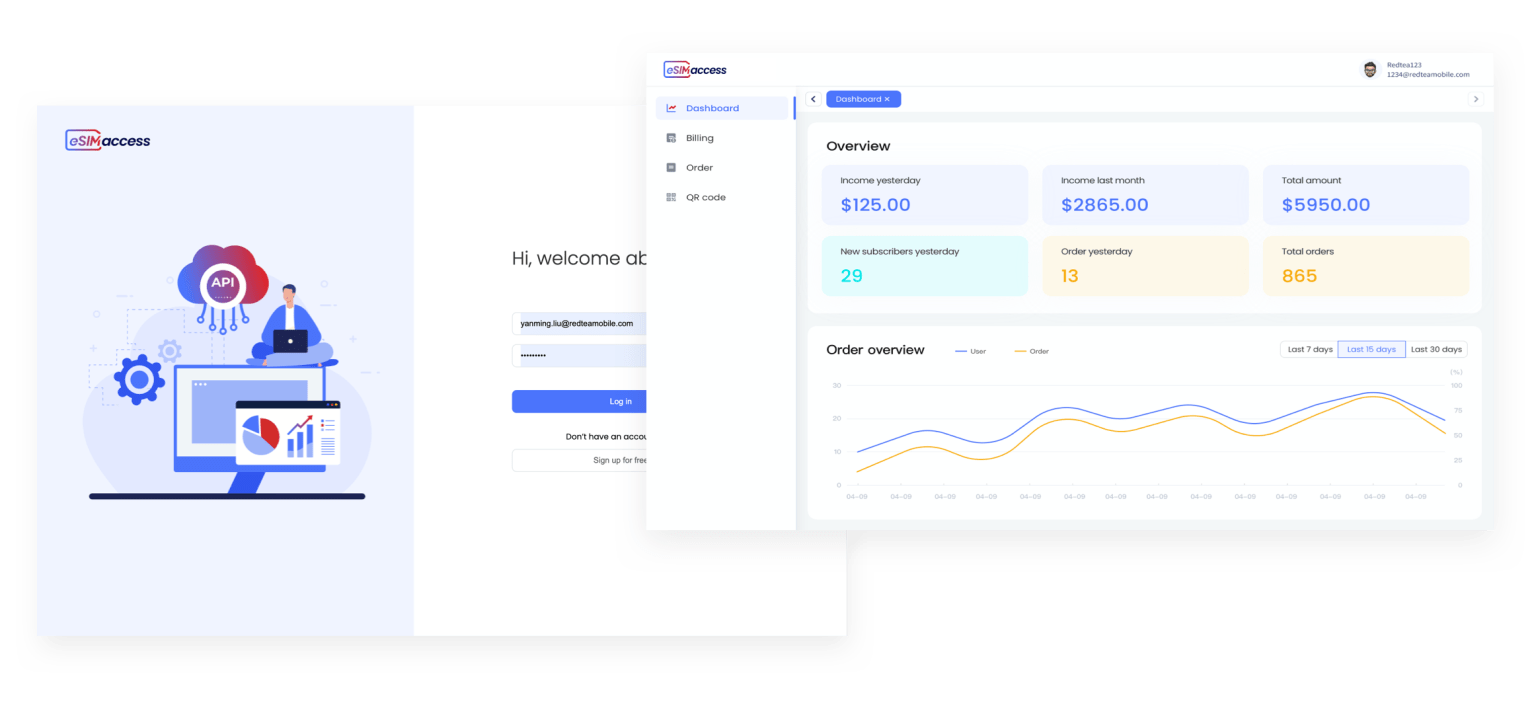 eSIM Reseller Platform - eSIM Access