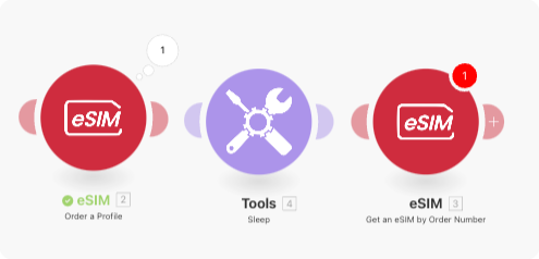 How to start with Make.com - eSIM Access