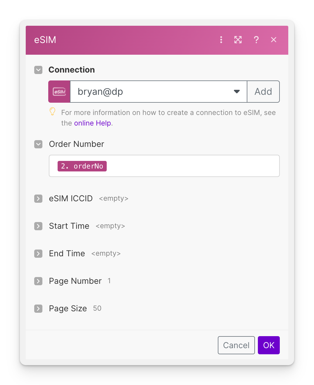 How to start with Make.com - eSIM Access