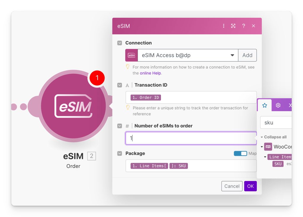Selling eSIMs with WooCommerce - eSIM Access